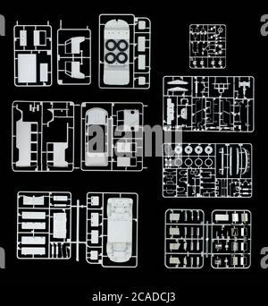 Revell Volkswagen T1 Samba Bus model kit Stock Photo - Alamy