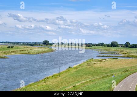 Dutch river landscape near Wageningen Stock Photo - Alamy