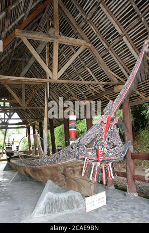 Batak Mask - Samosir Island, Lake Toba, Sumatra Stock Photo - Alamy