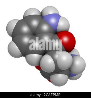 Kynurenine molecule. 3D rendering Stock Photo - Alamy