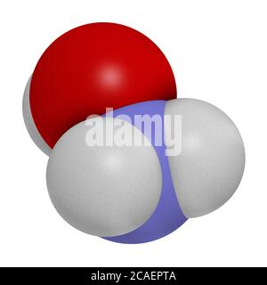 Hydroxylamine molecule. 3D rendering Stock Photo - Alamy