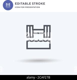 Hydrotherapy icon vector. Hydrotherapy icon for presentation Stock ...