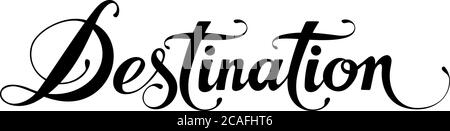 end handwriting text design vector illustration Stock Vector Image ...