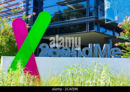 23andMe headquarters campus of a privately held personal genomics and ...