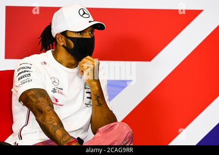 Lewis Hamilton of Mercedes-AMG Petronas F1 Team before qualifying of ...