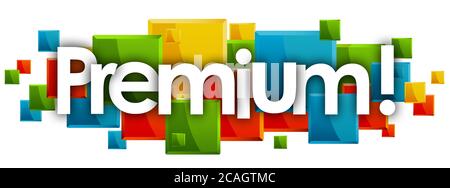 best quality word in rectangles background Stock Photo - Alamy