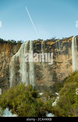 sa spendula waterfalls, Villacidro, Sardinia Stock Photo - Alamy