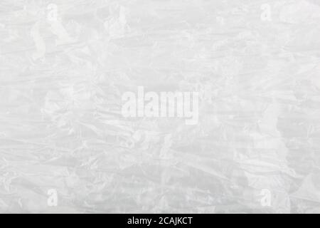 Closeup texture of a scrunched plastic bag Stock Photo - Alamy