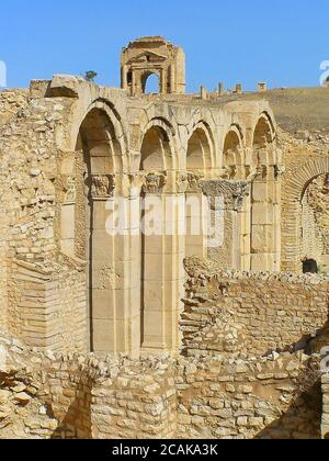 MAKTHAR, TUNISIA. ANCIENT MAKTARIS, ROMAN RUINS IN CENTRAL TUNISIA ...