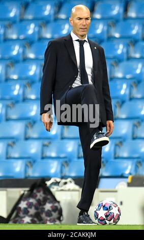 Zinedine Zidane during The UEFA Champions League final between ...