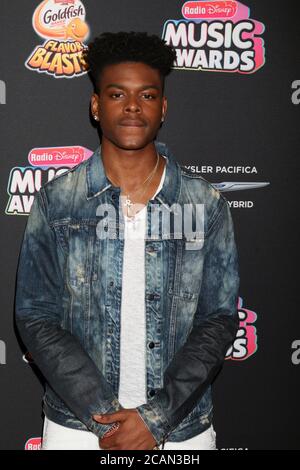 LOS ANGELES - JUN 22: Aubrey Joseph at the 2018 Radio Disney Music ...