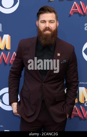 LAS VEGAS, NV - APRIL 7: Jordan Davis attends the 54th Annual ACM ...