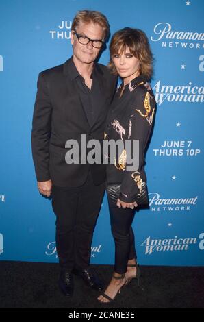 HOLLYWOOD, CA - MAY 6: (L-R) Actress Lisa Collins and husband actor ...