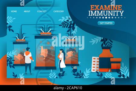 immune system illustration with cartoon human man body protection Stock ...