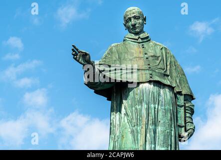 The famous San carlone, a giant statue of St. Charles Borromeo Stock ...