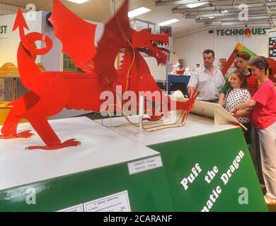 HOME DISCOVER TRAILS Puff the Pneumatic Dragon inside the Techniquest ...