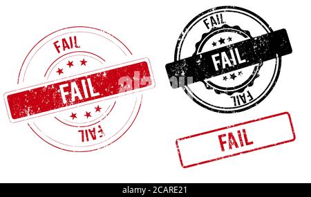 fail stamp. fail square grunge sign. fail Stock Vector Image & Art - Alamy