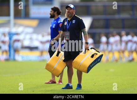 Lee Briers assistant coach of Warrington Wolves Stock Photo - Alamy