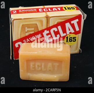 Baril de lessive Bonux vers 1968 Stock Photo - Alamy
