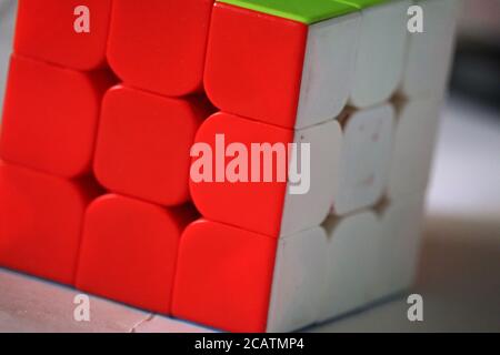 A beautiful cube taken in different angles Stock Photo - Alamy