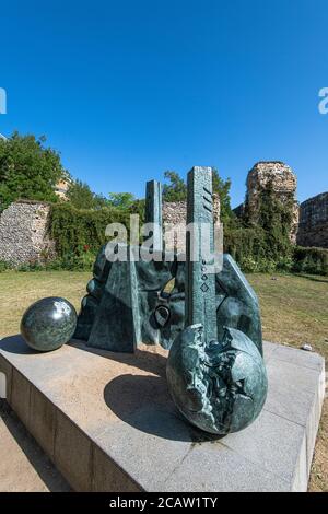 Balls Head or the Interpretation of Ruins, Sculpture, Reading Abbey ...