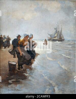 Grobe German - Warten Auf Den Fang 1 Stock Photo - Alamy