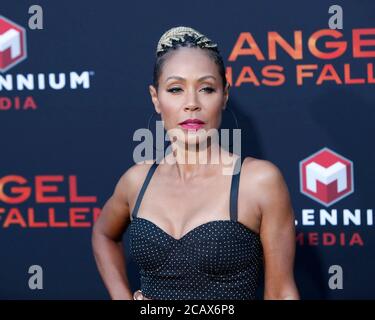 Jada Pinkett Smith at the ANGEL HAS FALLEN World Premiere held at the ...
