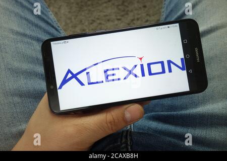 Alexion logo icon Stock Photo - Alamy