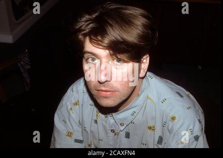 Will sergeant from Echo & the Bunnymen during an interview with WEA ...