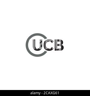 UCB logo. UCB letter. UCB letter logo design. Initials UCB logo linked ...