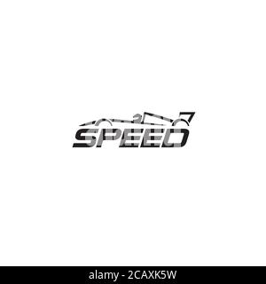 Speed logo or wordmark design Stock Vector Image & Art - Alamy