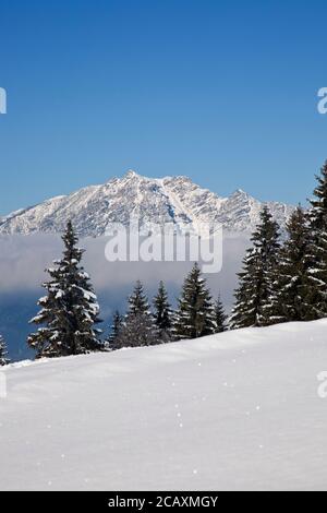Summit of Kramer, Garmisch-Partenkirchen, Bavaria, Germany Stock Photo ...