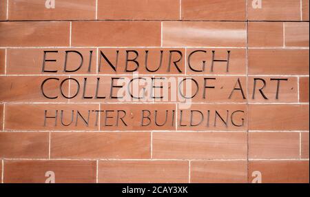 Edinburgh College of Art, Hunter Building, Edinburgh, Scotland, UK ...