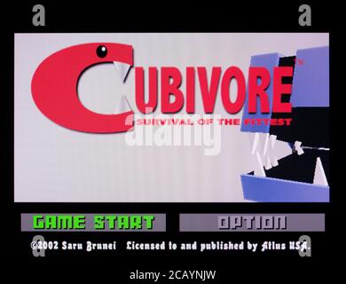 Cubivore Survival of the Fittest - Nintendo Gamecube Videogame ...