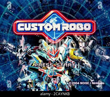Custom Robo - Nintendo Gamecube Videogame - Editorial use only Stock ...