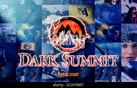 Dark Summit - Nintendo Gamecube Videogame - Editorial use only Stock ...