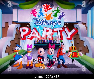 Disney's Party - Nintendo Gamecube Videogame - Editorial use only Stock ...