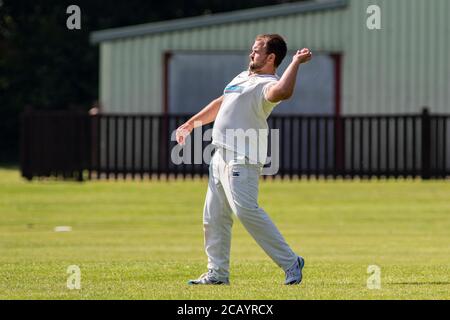 Tondu Cricket Club v Miskin Manor Cricket Club at Bryn Road on the 8th ...