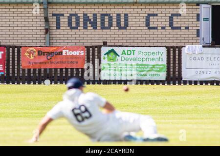 Tondu Cricket Club v Miskin Manor Cricket Club at Bryn Road on the 8th ...