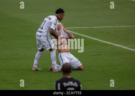 Santos, Sao Paulo, Brasil. 9th Oct, 2021. (SPO) Canoeing competition ...