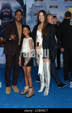 Bridget Hardy, Jaleel White and Samaya White arriving at Netflix's ...