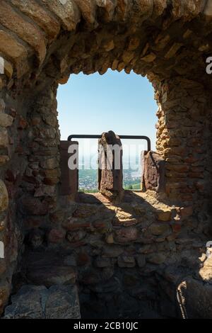 Schneeburg Castle on top of Schönberg Stock Photo - Alamy