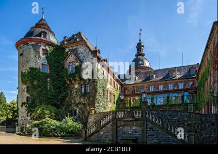 Castle Laubach, Laubach Stock Photo - Alamy