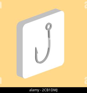 Hook Simple vector icon. Illustration symbol design template for web ...