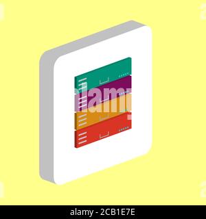 Server Simple vector icon. Illustration symbol design template for web ...