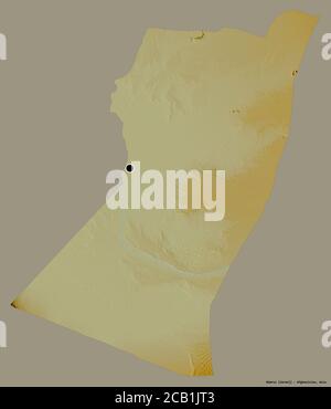 Nimroz, province of Afghanistan. Solid color shape Stock Photo - Alamy