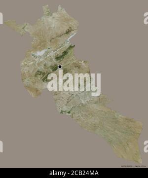 Djelfa, province of Algeria. Solid color shape Stock Photo - Alamy