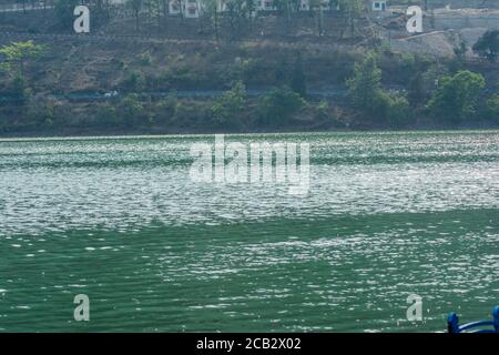 Beautiful Bhimtal Lake is a lake in the town of Bhimtal, in the Indian ...