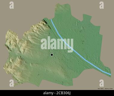 Wien, state of Austria. Solid color shape Stock Photo - Alamy