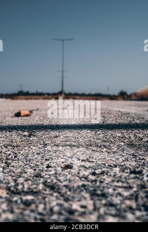 A vertical closeup of a high abstract building on Hanover street in ...